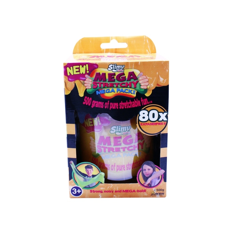 SLIME MEGA STRETCHY 500γρ. (ASSRT) - DISPLAY - Brandtoys.ro