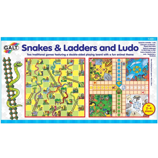 Puzzle de podea si joc Galt - Serpi si scari - Brandtoys.ro