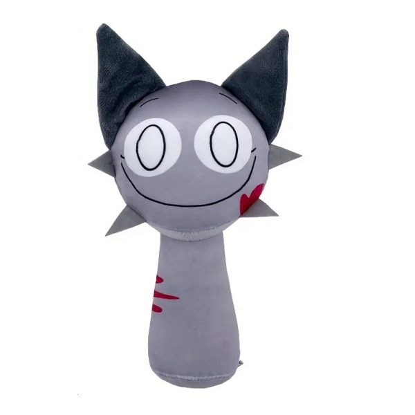 Jucarie de plus Sprunki, 20 cm - Sprunki Gray - Brandtoys.ro