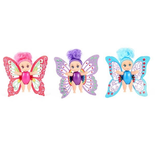 Mini papusa fluturas, 14 cm, Toi-Toys - Brandtoys.ro