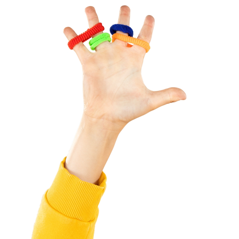 Joc de societate Elasticele colorate - Brandtoys.ro