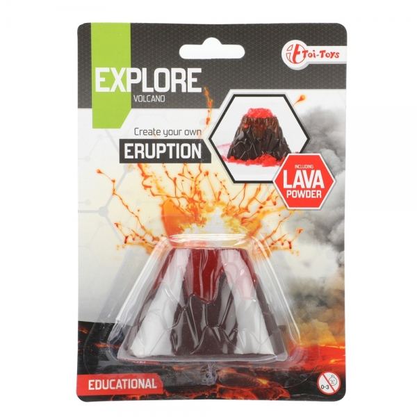 Set educativ vulcanul exploziv, Toi-Toys - Brandtoys.ro