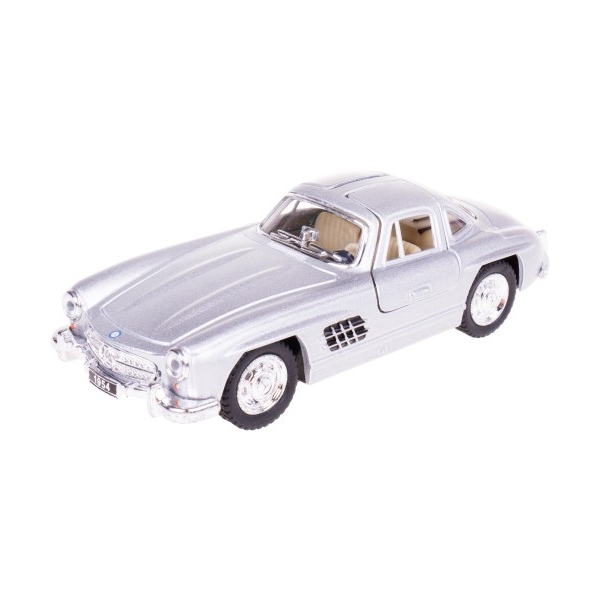 Macheta Metalica 1:34 Kinsmart Mercedes-Benz 300SL 1954, Gri, 12cm ...