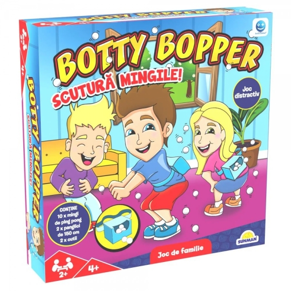 Joc interactiv Smile Games,Scutura mingile, Botty Bopper, 27 x 6 x 27 ...