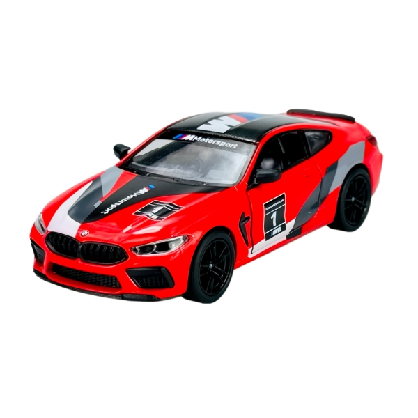 Macheta metalica Bmw M8 Competition Coupe, Livery Edition, Kinsmart ...