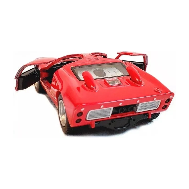 Macheta metalica Kinsmart, Scara 1:32, Ford GT40 MKII 1966, Rosu ...